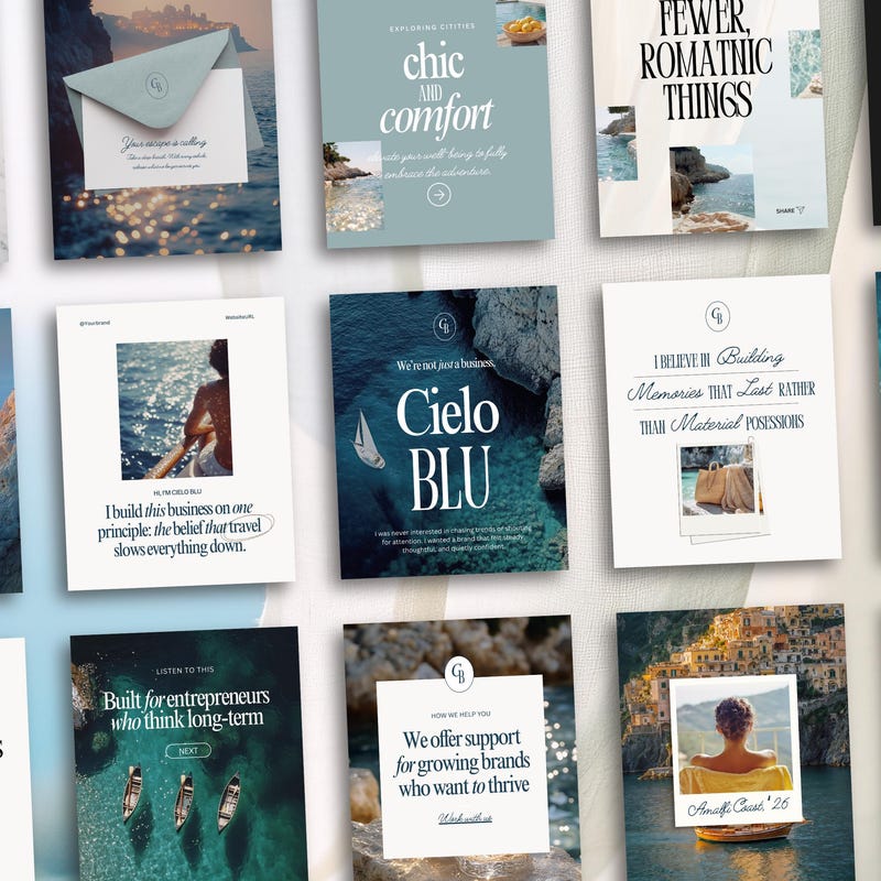 Instagram Templates Surf - Etsy UK