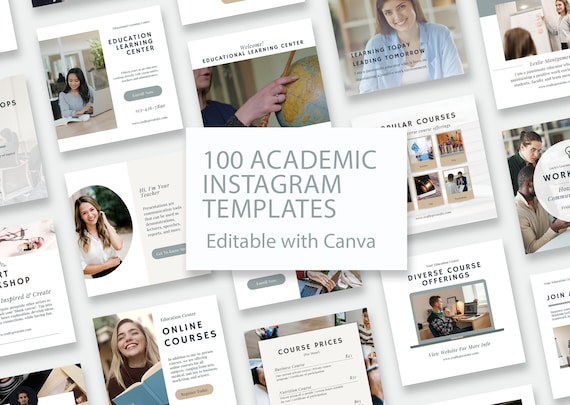 Blank Instagram Template For Students
