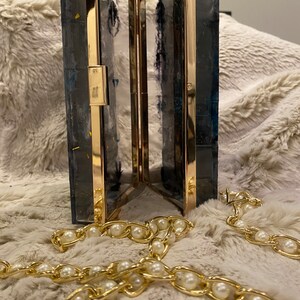 Resin Marble Design Unique Purse - Etsy