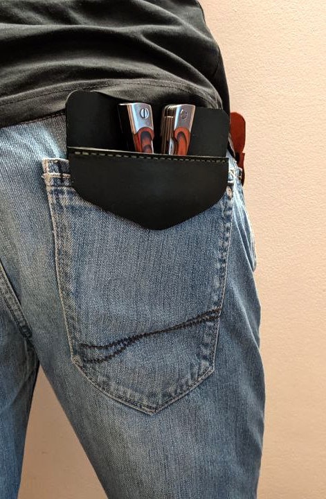 Leather Pocket Protector Pocket Saver - Etsy