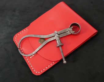 Starrett Outside Caliper With Leather Case Sheath Holster | Etsy