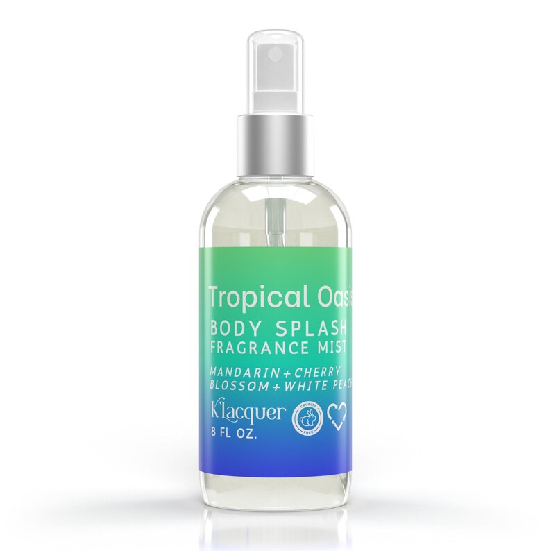 Tropical Oasis Body Splash, BODY MISTS | Organic Body Sprays | Handmade ...