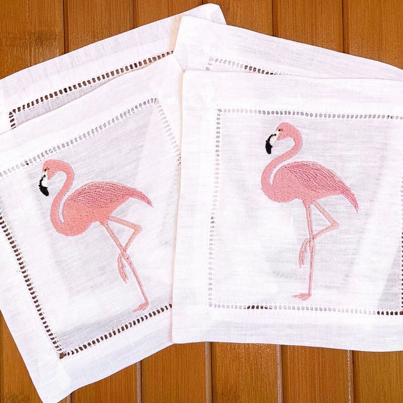 Flamingo Napkin - Etsy