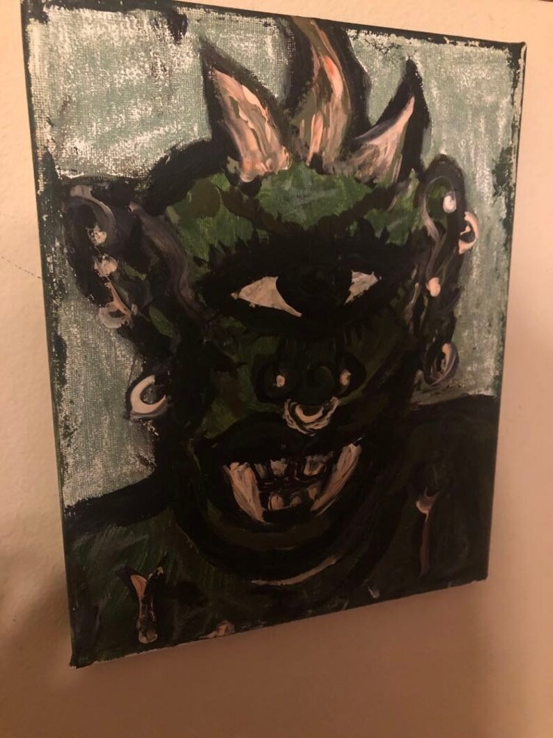 One Eye's Third Eye, Cyclops Painting - Etsy