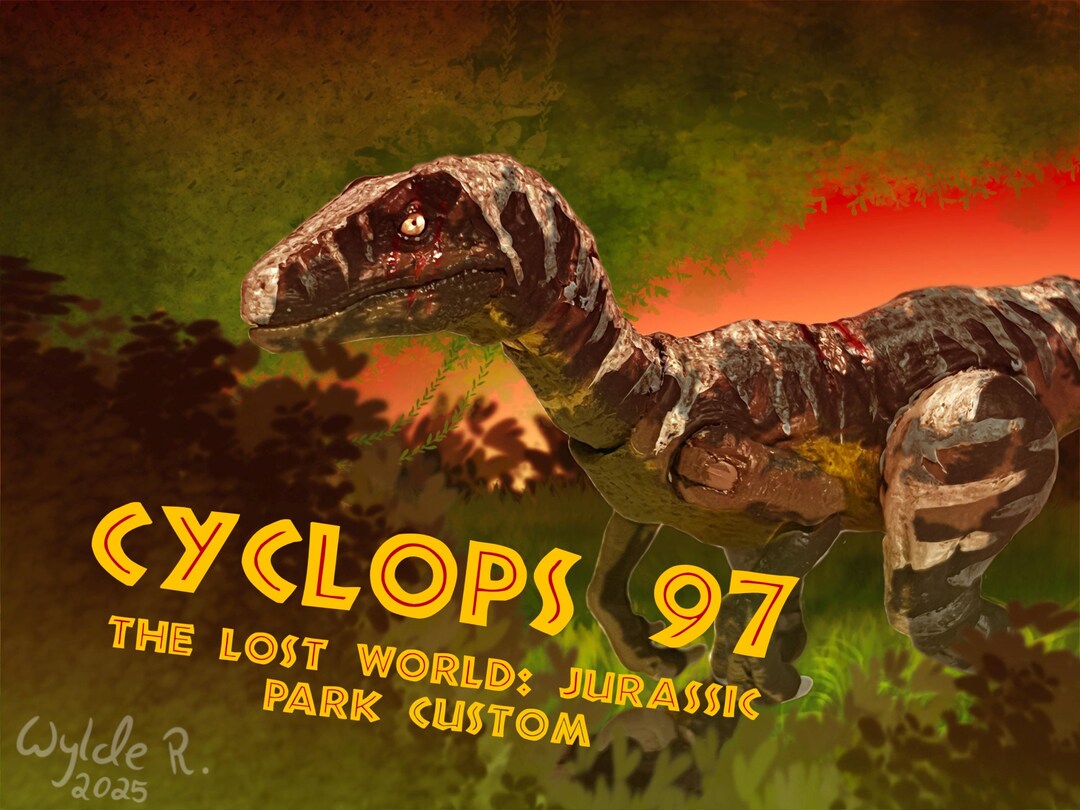 CYCLOPS 97 HC Velociraptor - Etsy Australia
