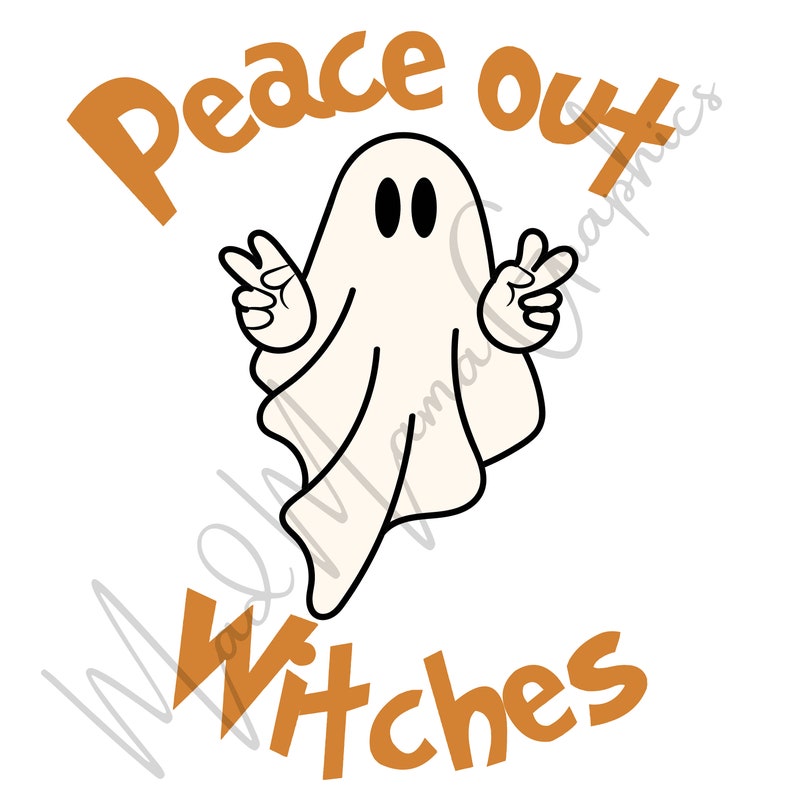 Peace Out Witches PNG - Etsy