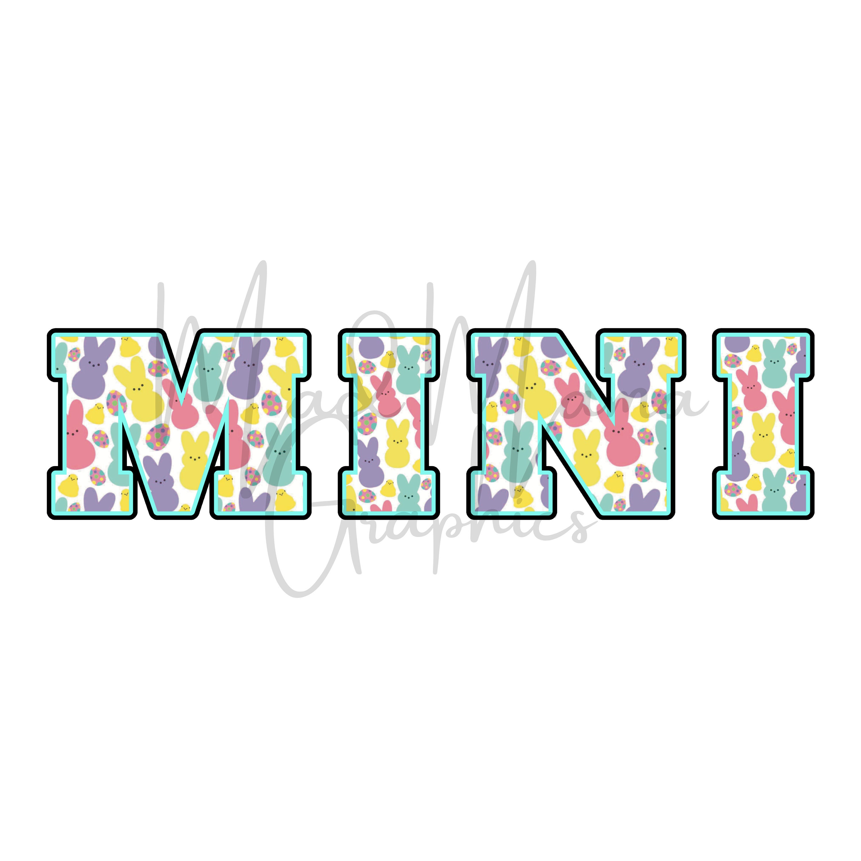 Mama Mini Bunny Mallow Pngs - Etsy