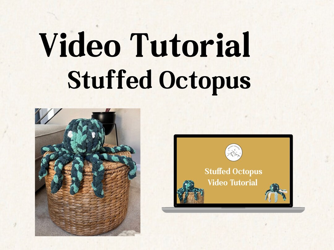 Stuffed Octopus Tutorial: Hand Knit Octopus Instructions | Cozy ...