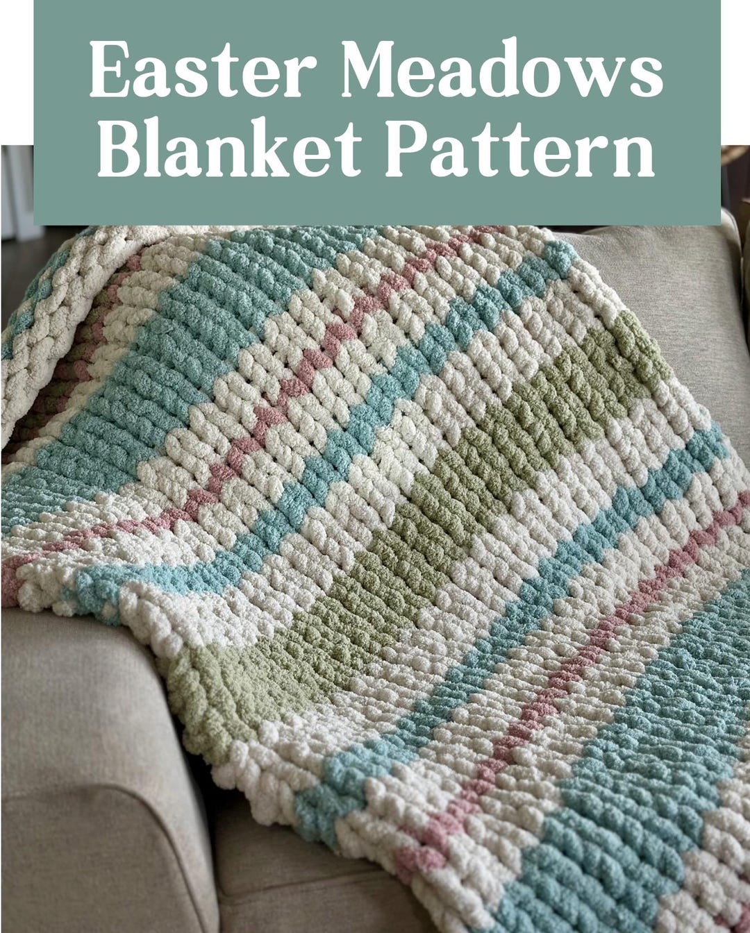 Easter Meadows Blanket Pattern (PDF Pattern Only, Not a Tutorial to ...