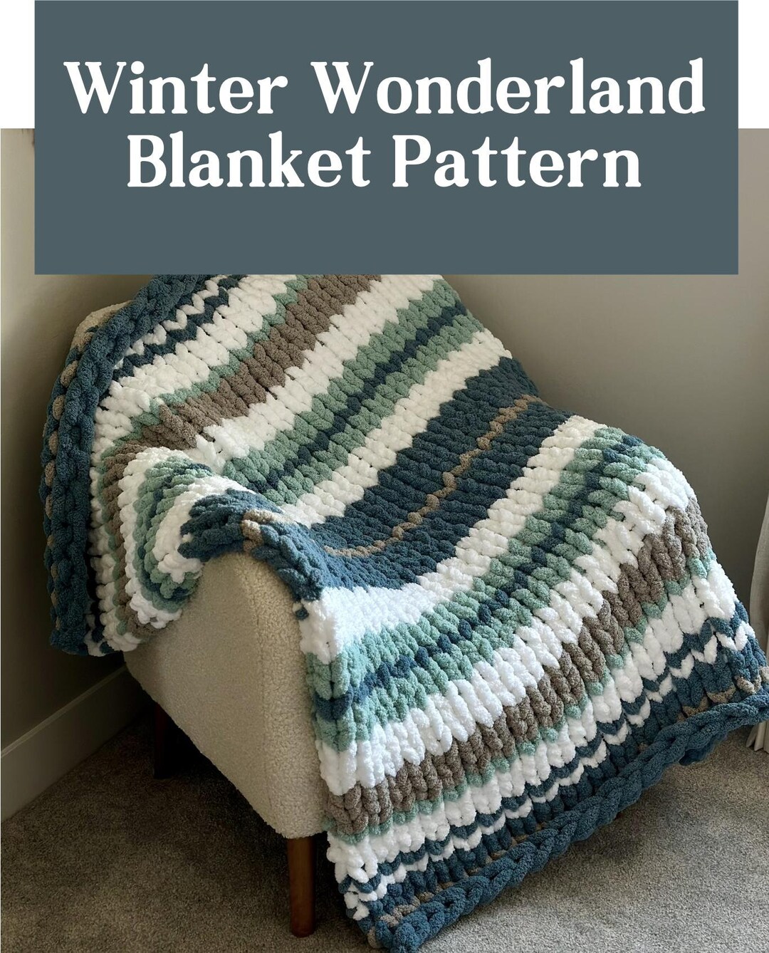 Winter Wonderland Blanket Pattern (PDF Pattern Only, Not a Tutorial to ...