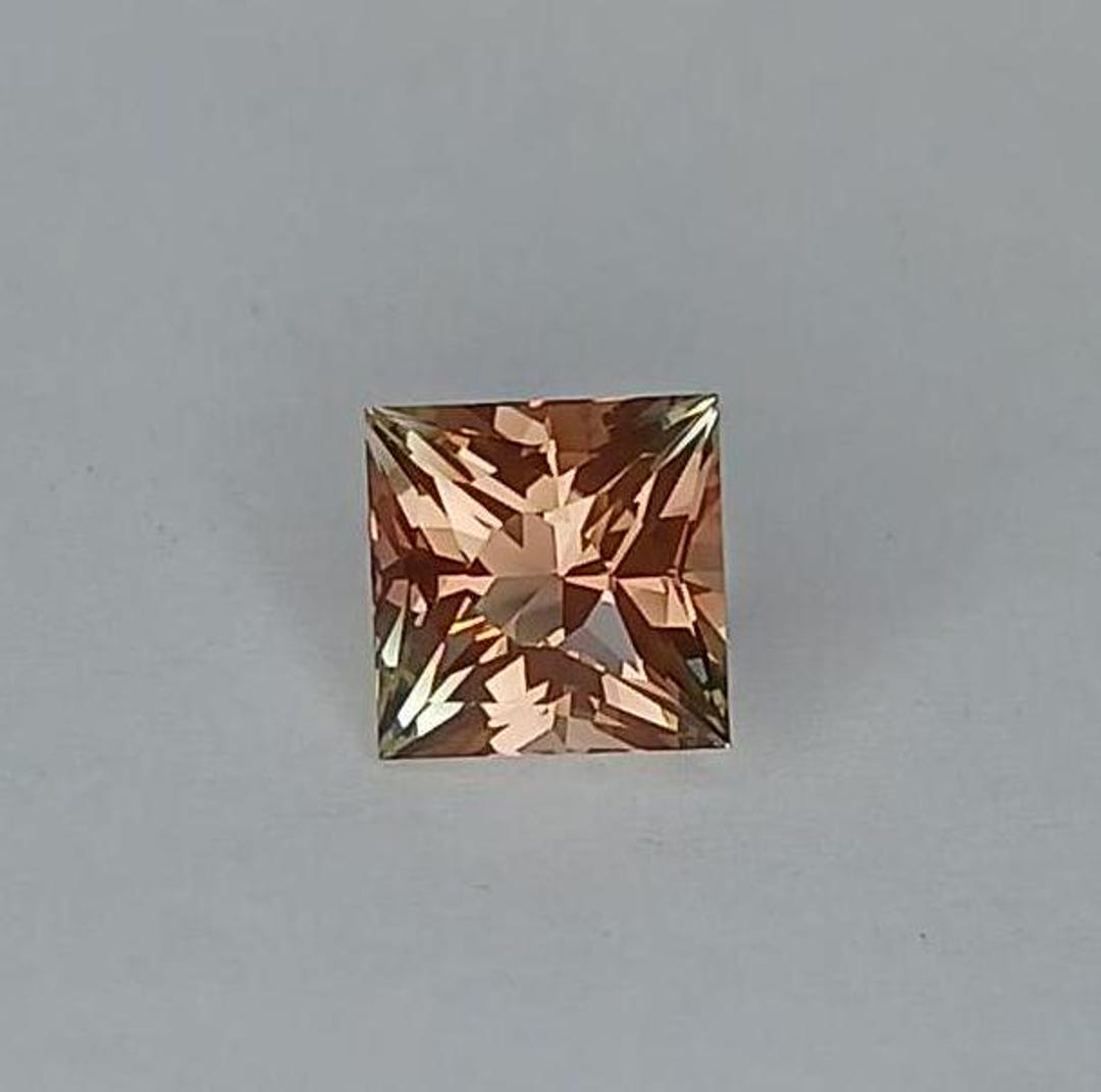 Oregon Sunstone. Gorgeous Custom Princess Cut. Faceted Loose in ...