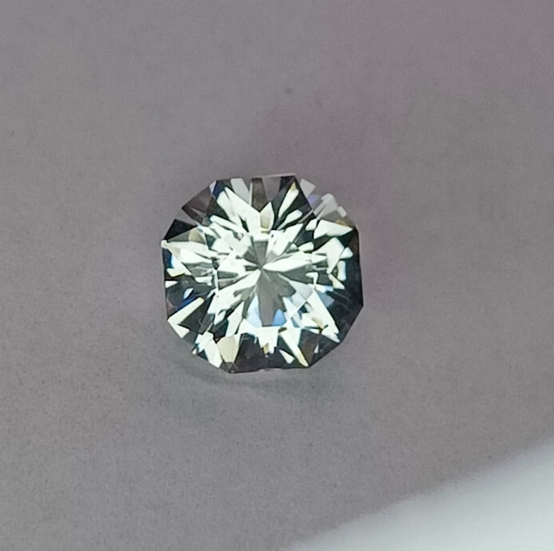 Danburite. Custom Cut in Colorado. New Design. Faceted Loose. Bright ...