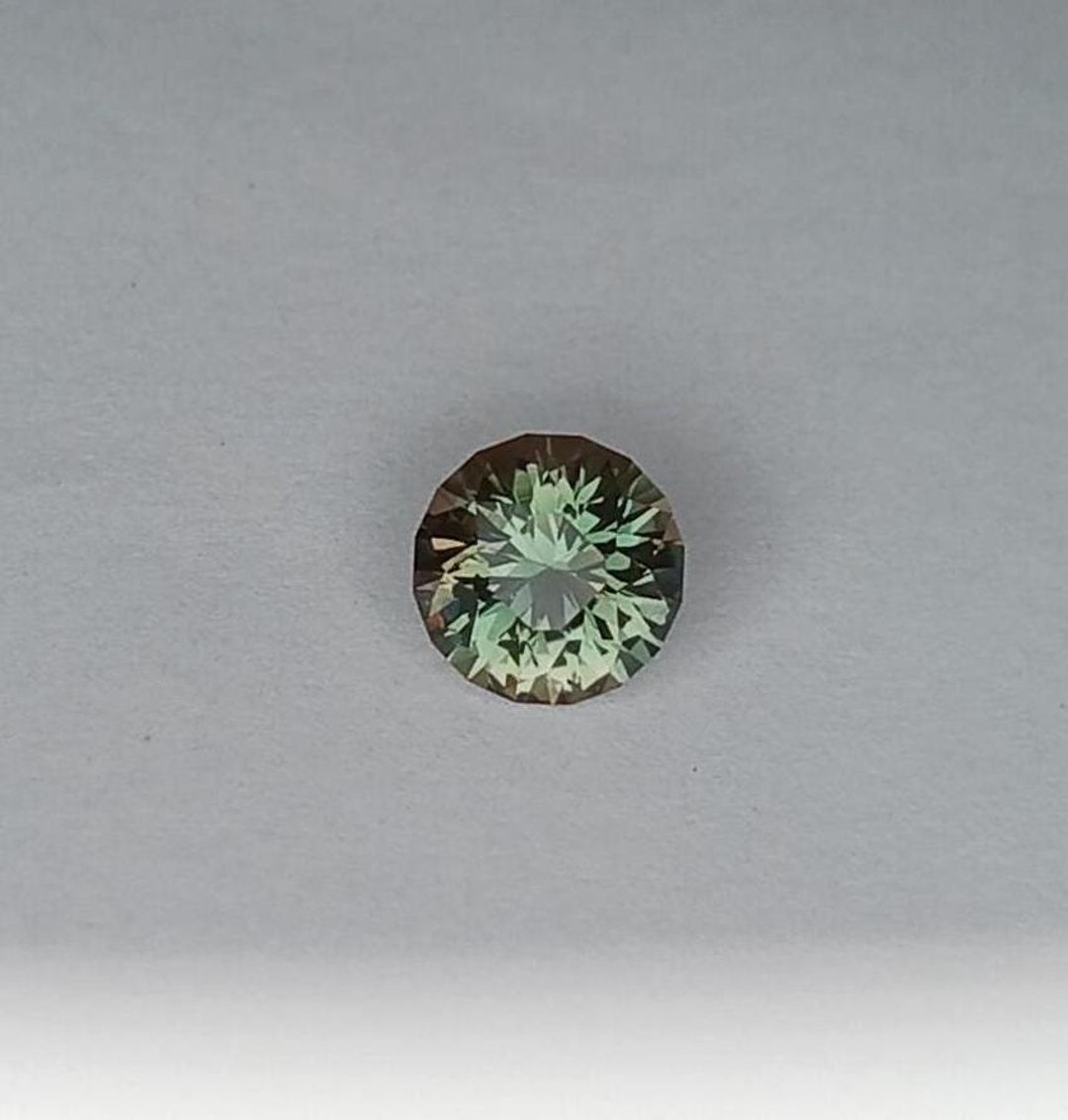 Oregon Sunstone. 6mm Green Sunstone. Custom Cut in Colorado. Faceted ...