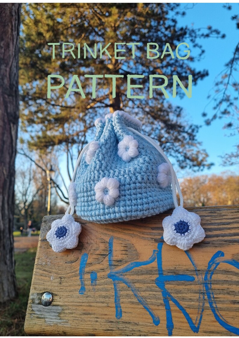 CROCHET PATTERN Trinket Bag Digital - Etsy