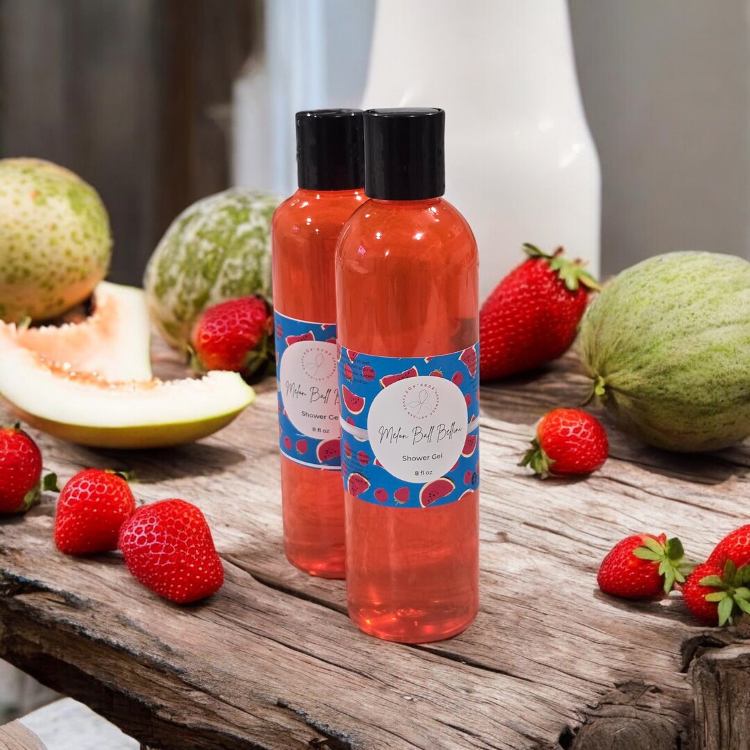 Melon Ball Bellini Shower Gel: Citrus & Red Berry Scent - Etsy