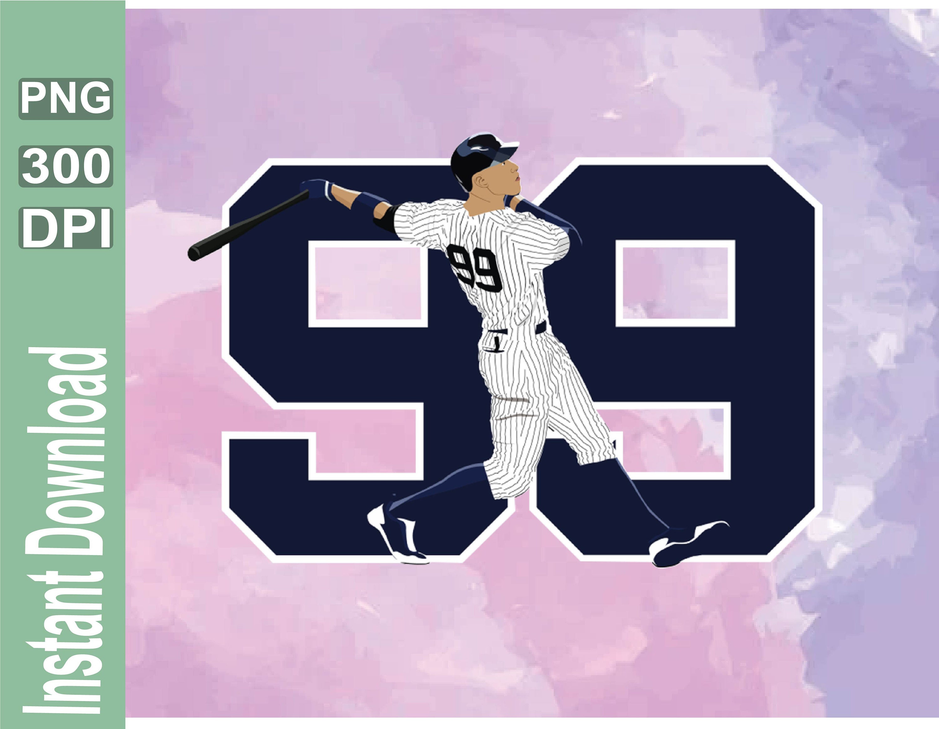 Baseball Aaron Judge SVG et PNG Fichiers haute résolution | Etsy