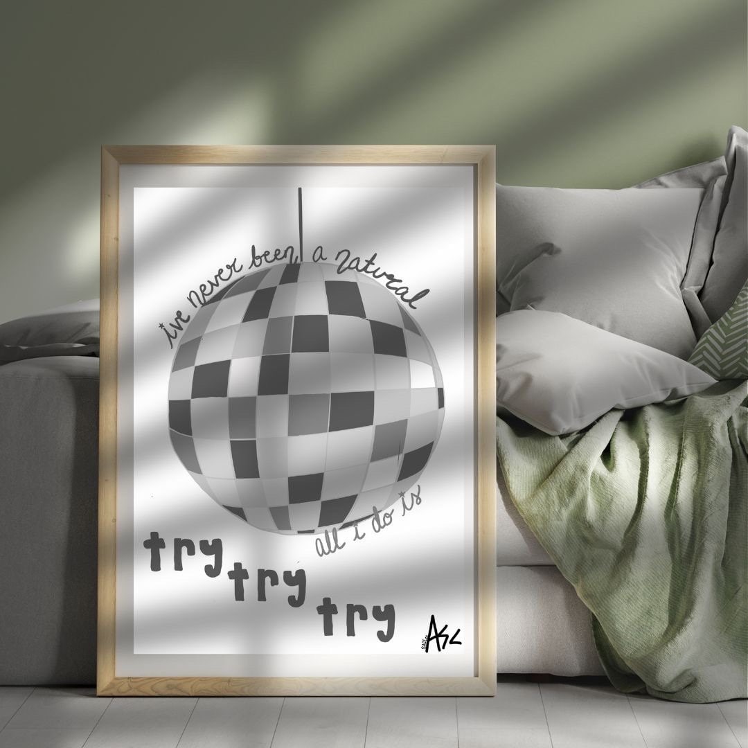 Mirrorball Poster DIGITAL DOWNLOAD Taylor Swift - Etsy