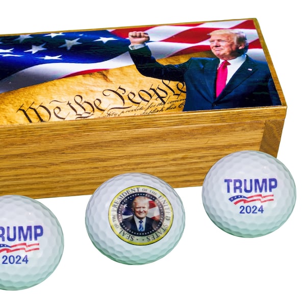 Trump 2024 Golf Balls - Etsy