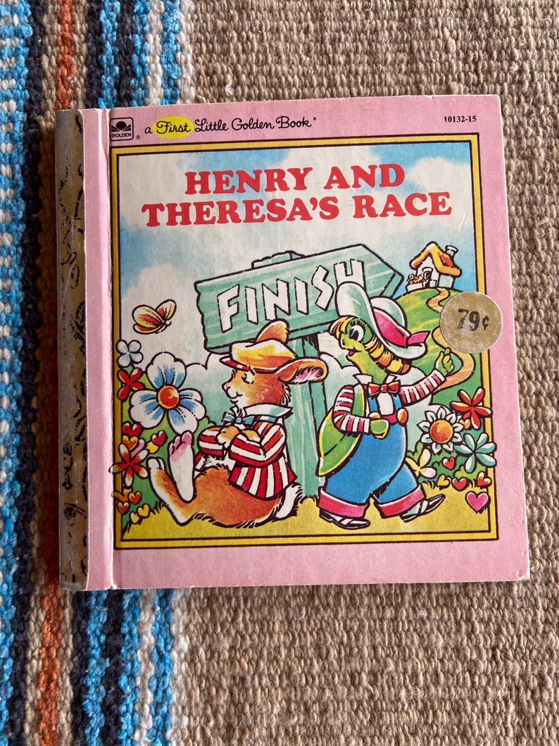 First Little Golden Books Henry and Theresa's Race 1984 Good Condition ...