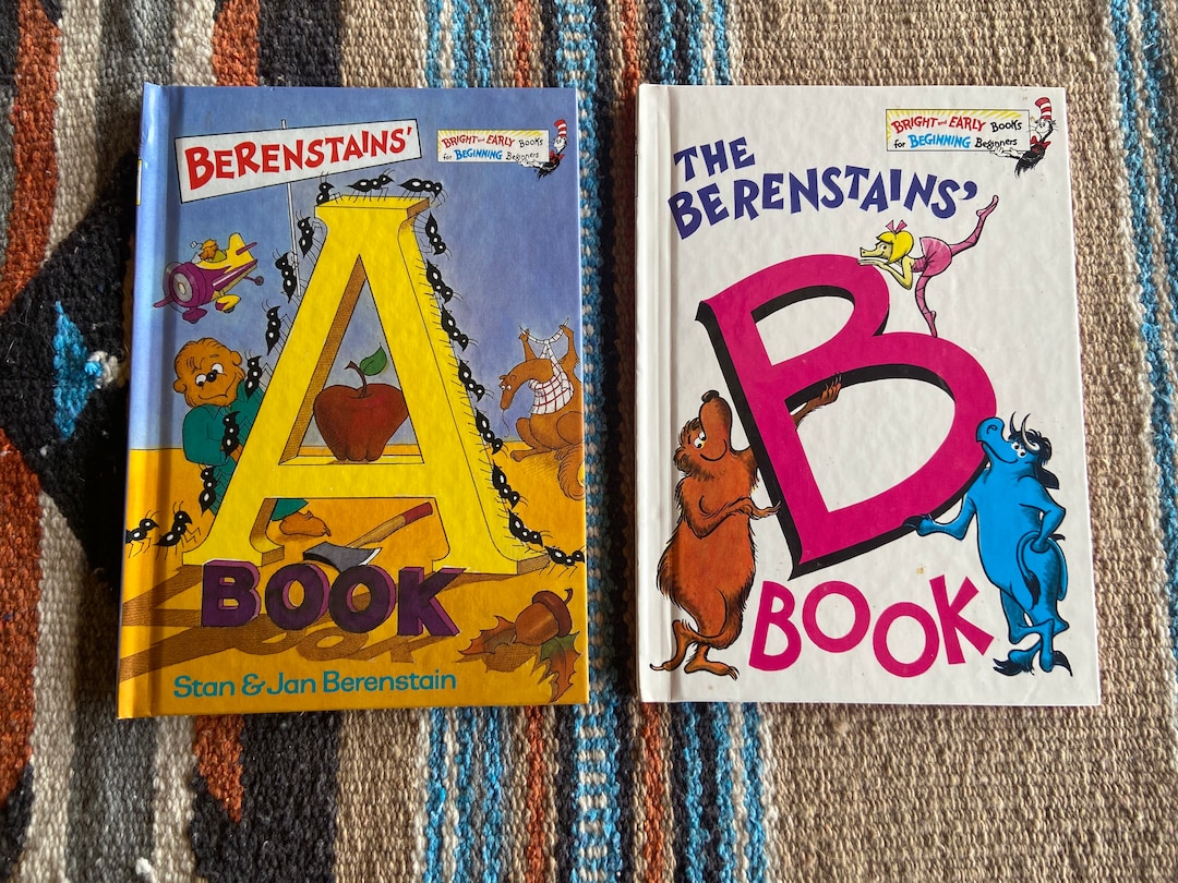 Dr Seuss Books the Berenstains' A Book & B Book 1971/1997 Dr Seuss ...