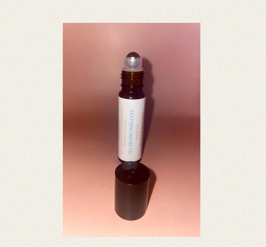 Teething Relief Oil Organic Teething Rub All Natural - Etsy