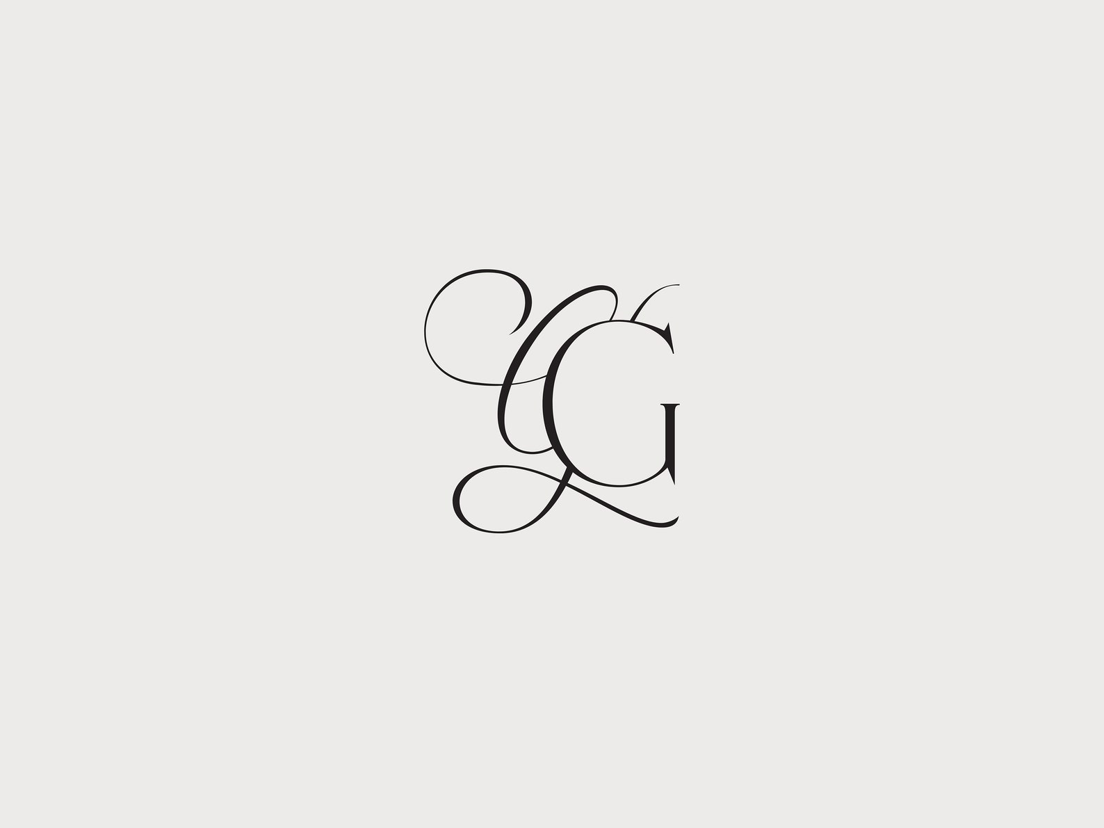 Premade GG Monogram Initials Letter SVG Logo, Personal Branding ...
