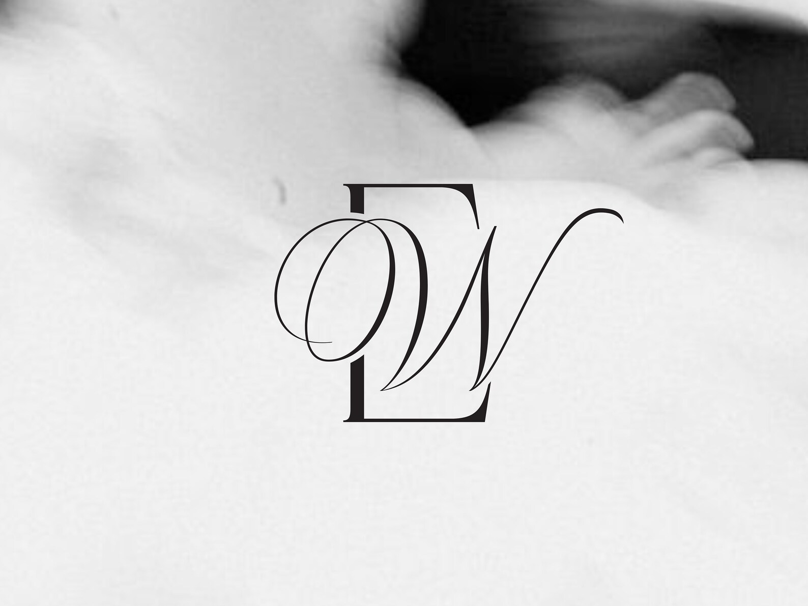 Initials EW Premade Monogram Letter SVG Logo, Personal Branding ...