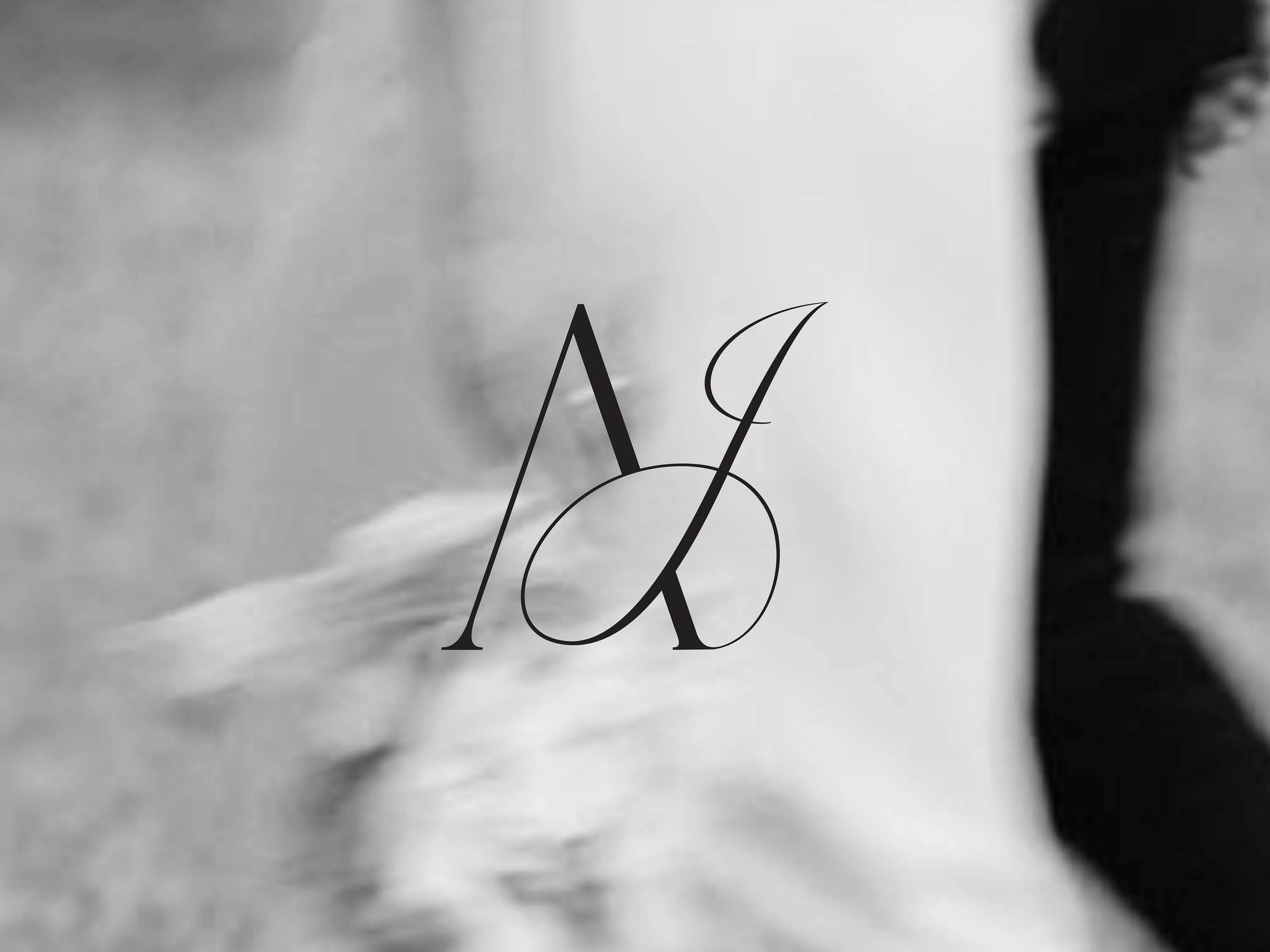 Monogram AJ Initials Letter Premade SVG Logo, Personal Branding ...