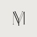 Monogram YM Initials Letter Premade SVG Logo, Personal Branding ...