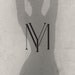 Monogram YM Initials Letter Premade SVG Logo, Personal Branding ...
