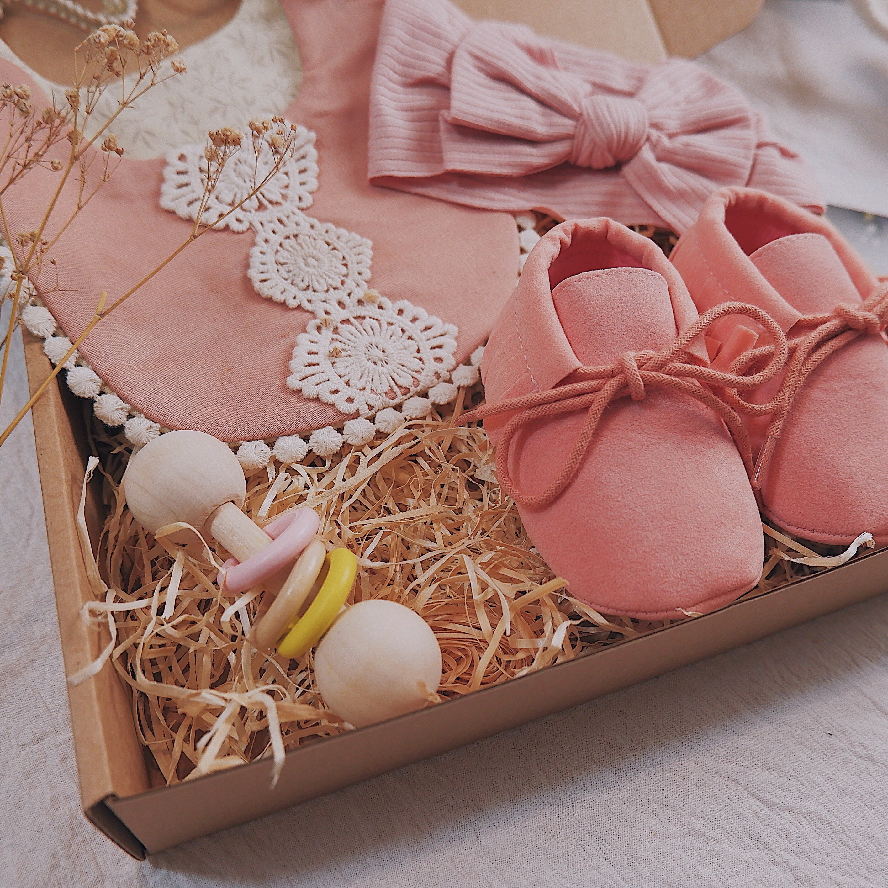 Baby Gift Box, New Born Baby Gift, Baby Shower Gift Set, Baby Girl Gift ...