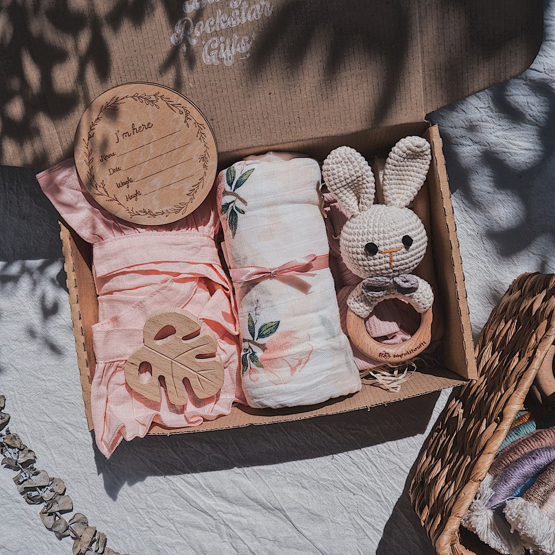 New Born Baby Gift Box, Baby Girl Baby Boy Gifts ,baby Shower Present ...