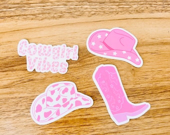 Cowgirl Boot Stickers - Etsy