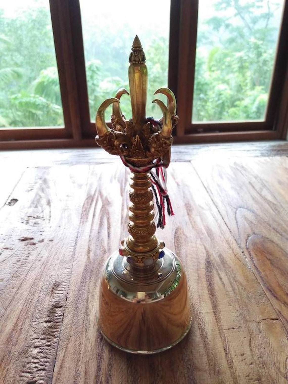 Balinese Temple Bell & Vajra Set - Etsy
