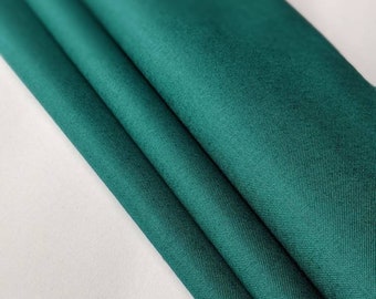 Solid Fabric Fable Textured Solid teal by Nouveau Bohemian Solid Cotton Fabric by the Yard With ...