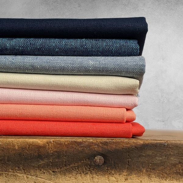Linen Fat Quarters - Etsy