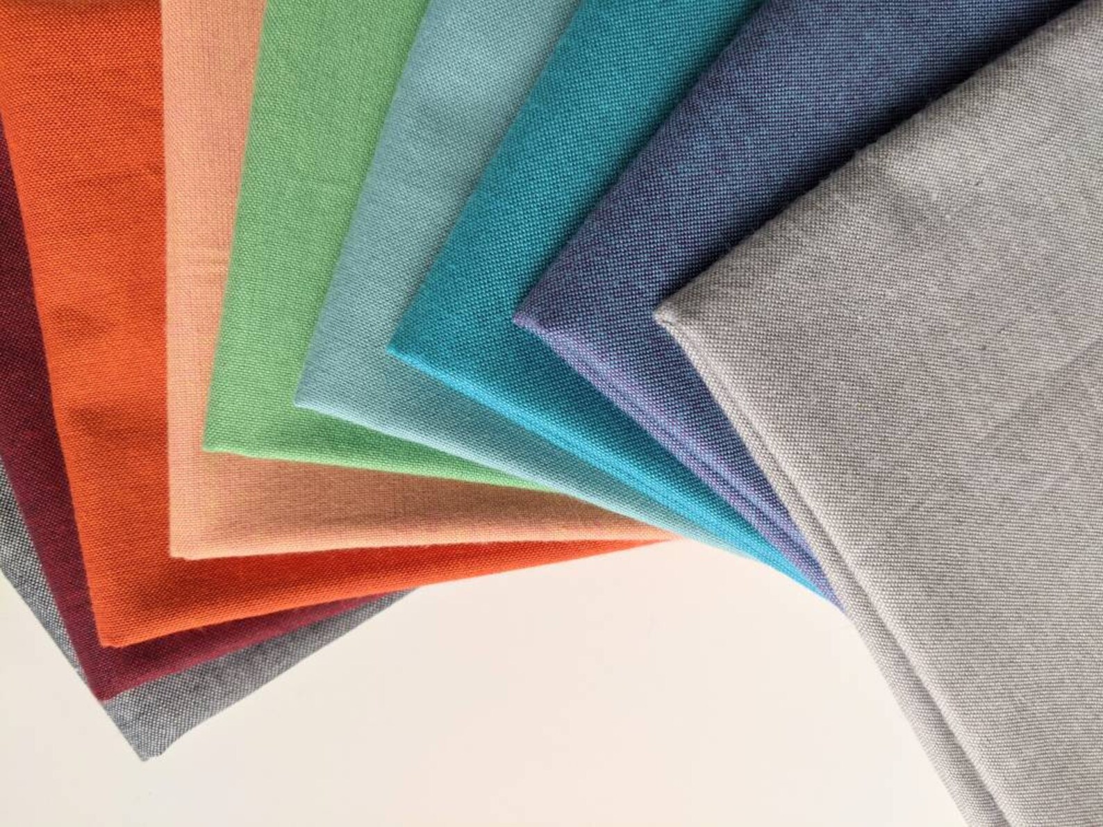 Shot cotton fabric bundle Peppered cottons Studio E Yarn - Etsy Italia