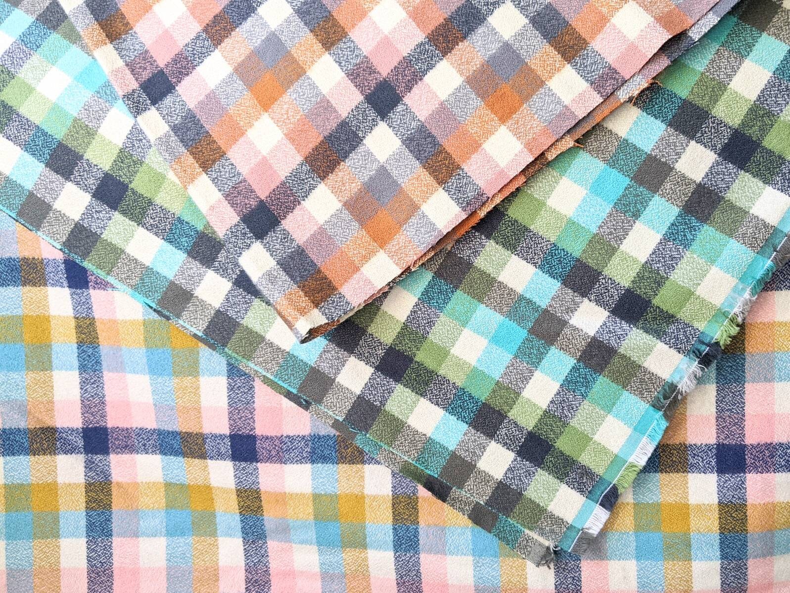 Mammoth Flannel Fabric Robert Kaufman Fabric Plaid Flannel - Etsy