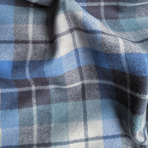 Plaid Flannel Fabric - Etsy