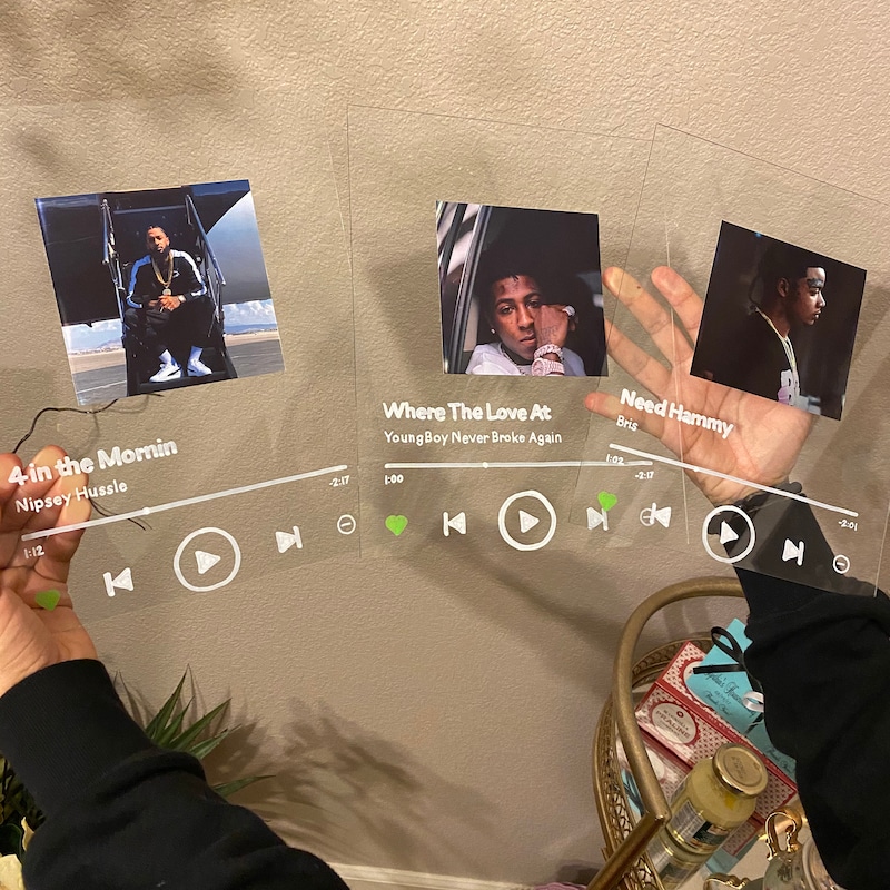 Spotify Glass Art - Etsy