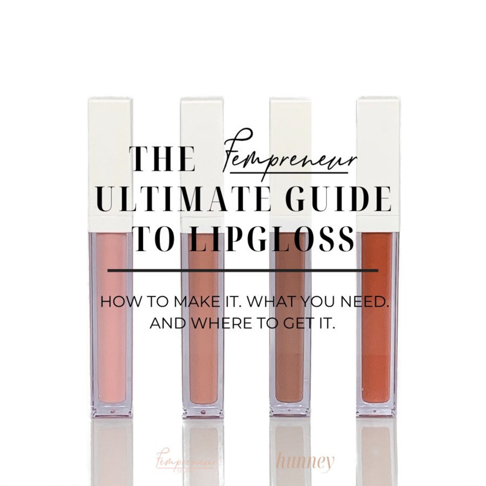 Lipgloss Recipe Lipgloss Guide Lipgloss Checklist Start - Etsy