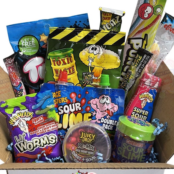 Japanese Sour Candy Box Etsy