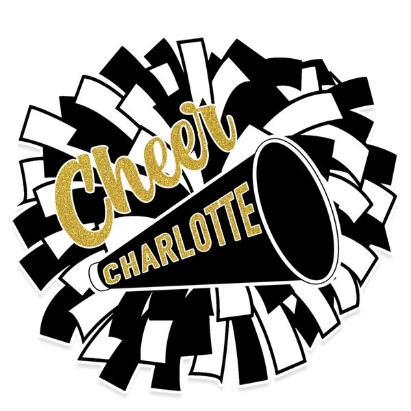 Cheerleader Door Sign - Etsy