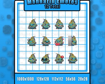 7 Adorable Goby Fish Emotes Pack for Twitch and Discord - Etsy