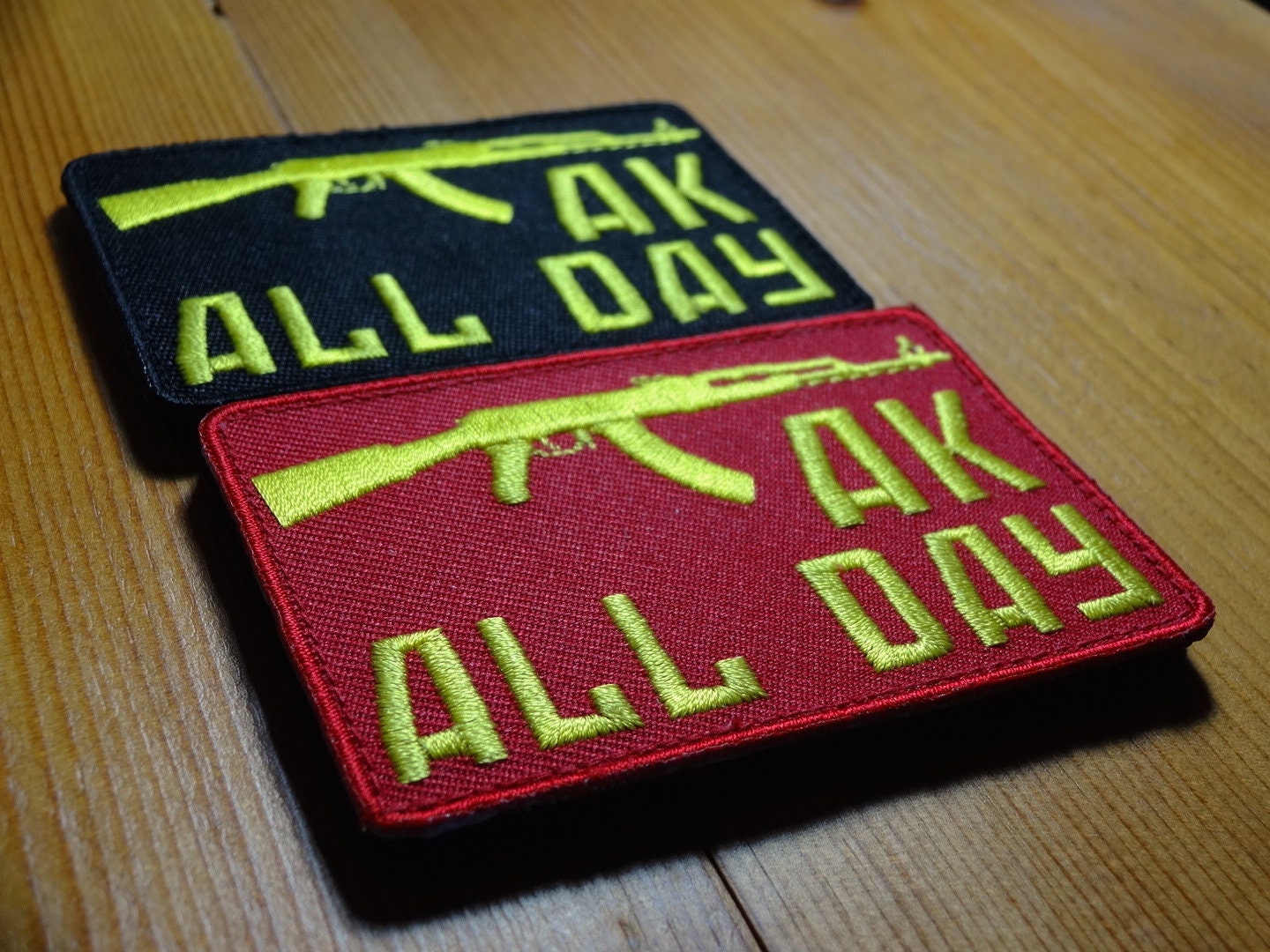 AK all day ak47 ak74 Kalashnikov Patch Moral Russland | Etsy