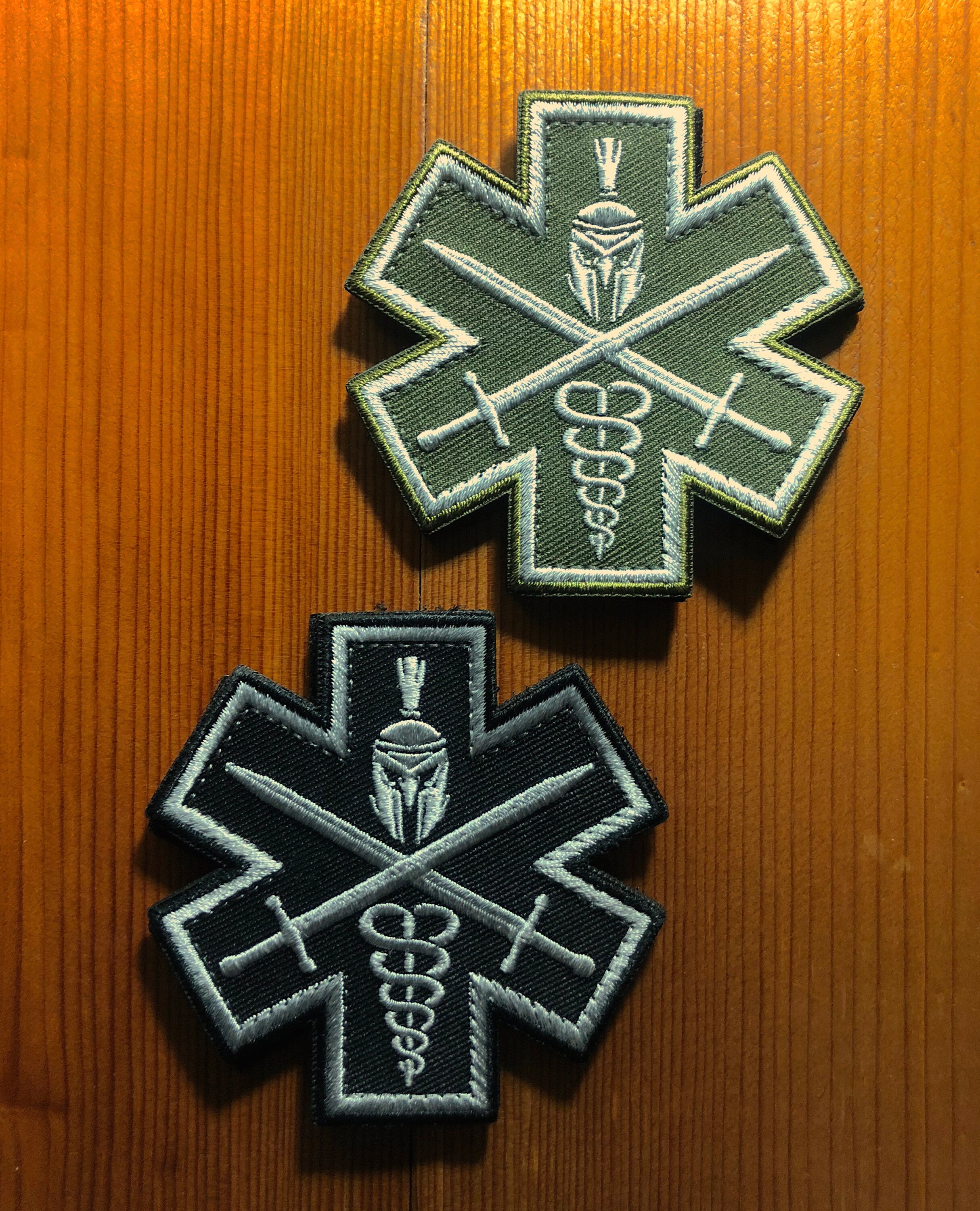 Art & Collectibles Memorabilia SPARTA Embroidered Spartan Helmet Medical EMT Medic Combat ...