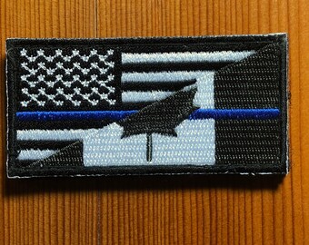 Canadian American Flag Patch - Etsy