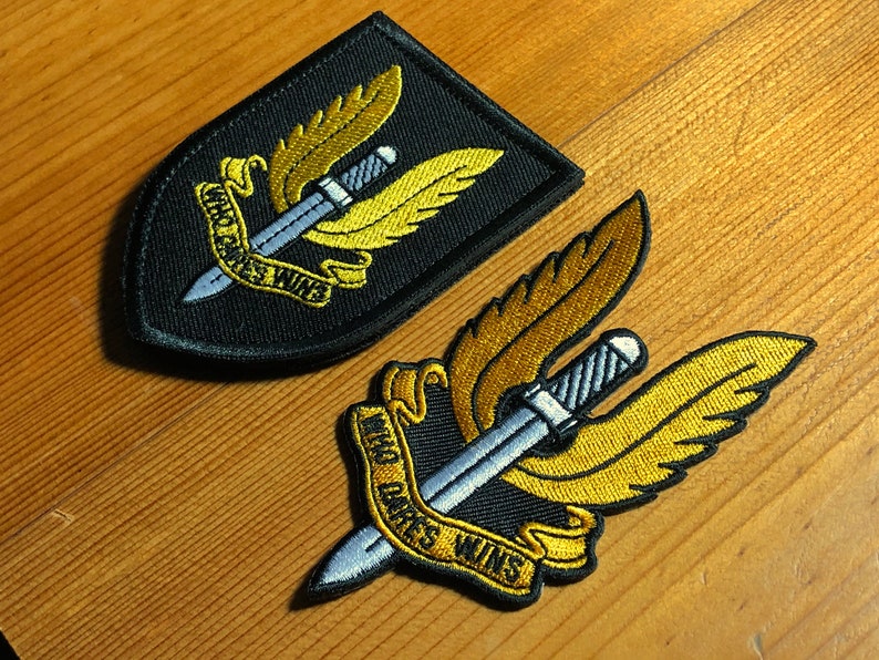 SAS Special Air Services Patch Morale Iron on Shoulder Replica - Etsy