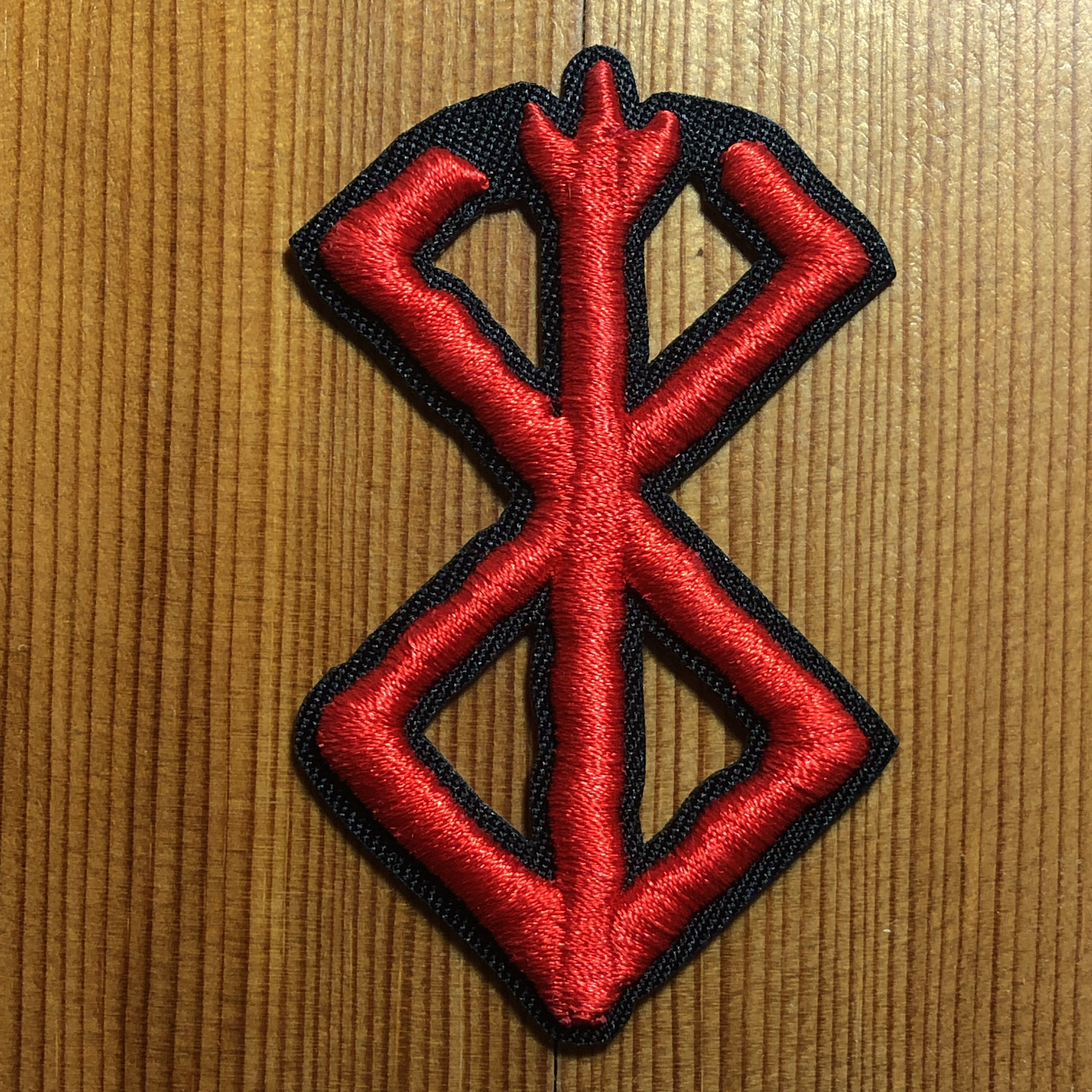 3D BERSERK Symbol Brand of Sacrifice Norse Patch Morale Bear - Etsy.de