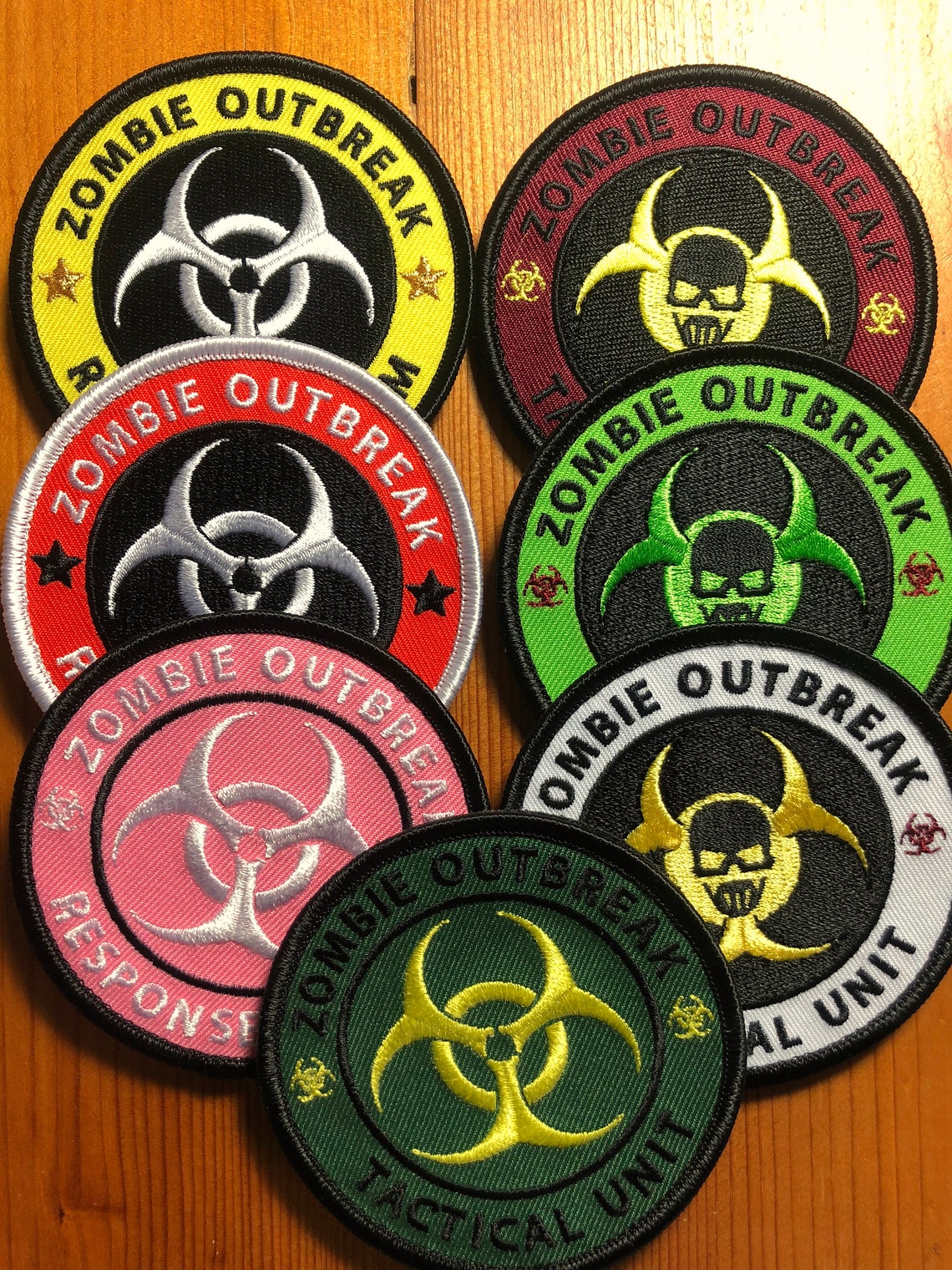 Zombie OUTBREAK Patch Morale Response Tactical Unit Team | Etsy